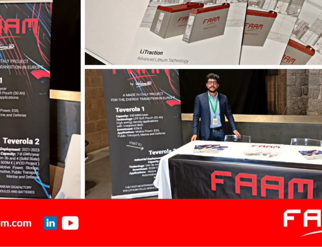 FAAM - Celle, Moduli e Batterie a litio
