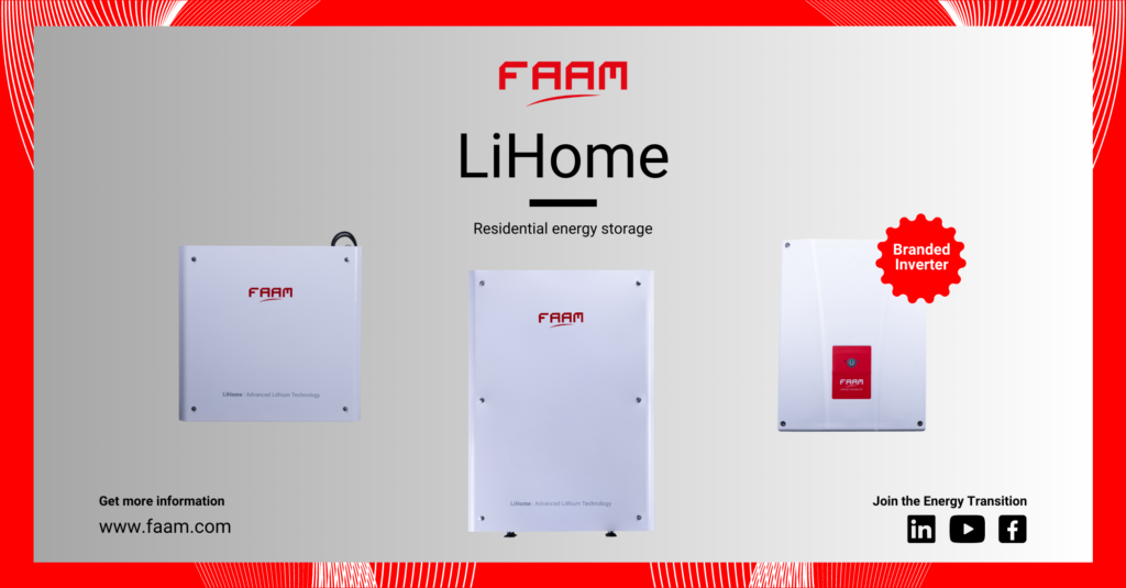 FAAM - Lithium Cells, Modules and Batteries