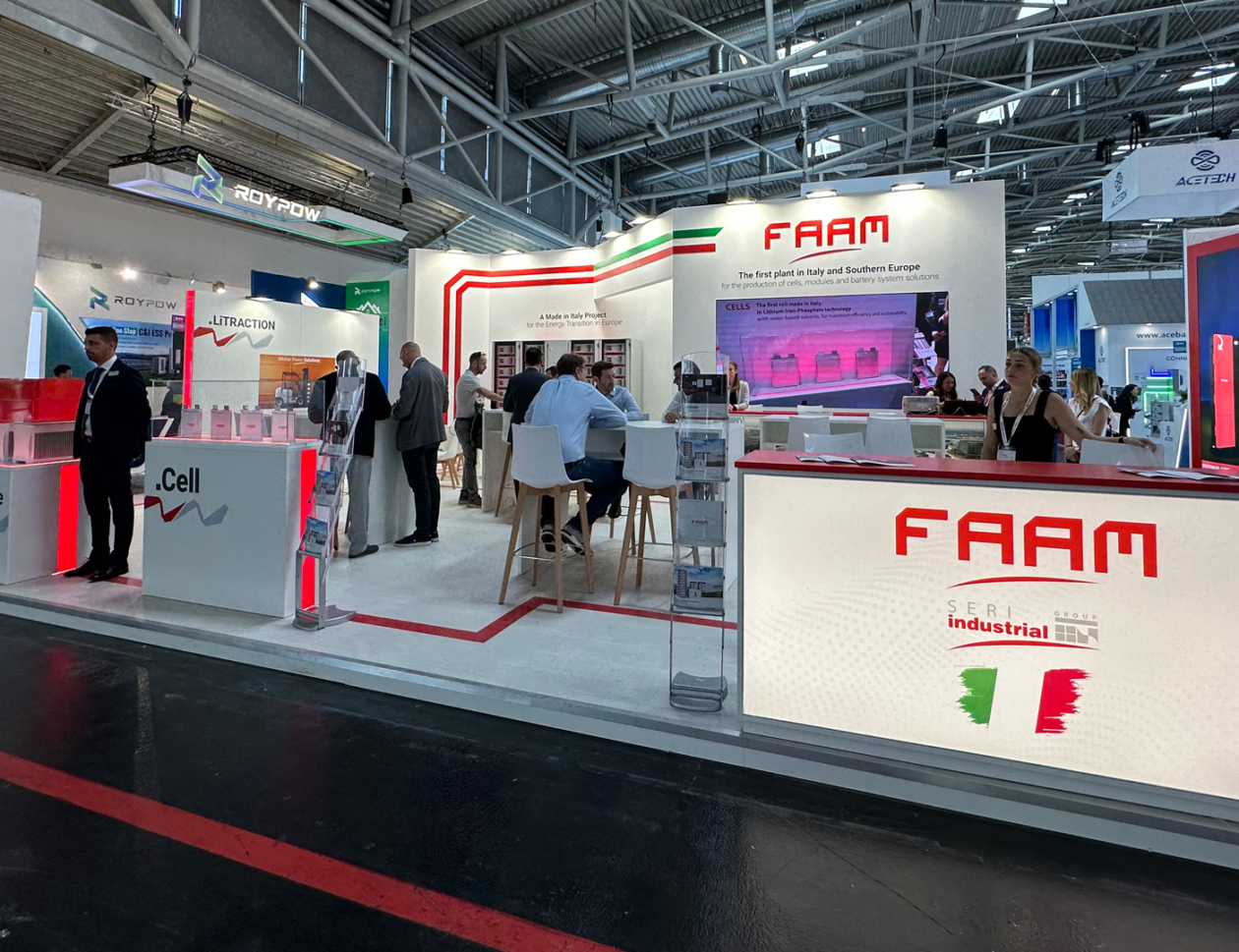 FAAM – Celle, Moduli e Batterie a litio